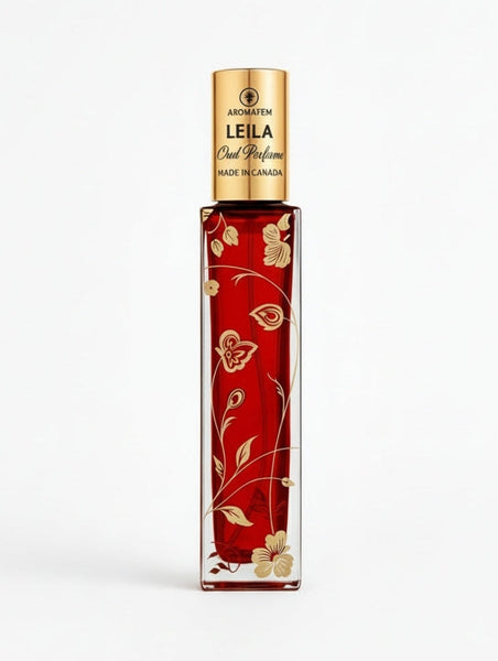Leila Oud Perfume - 15ml (Travel Friendly) – Aromafem